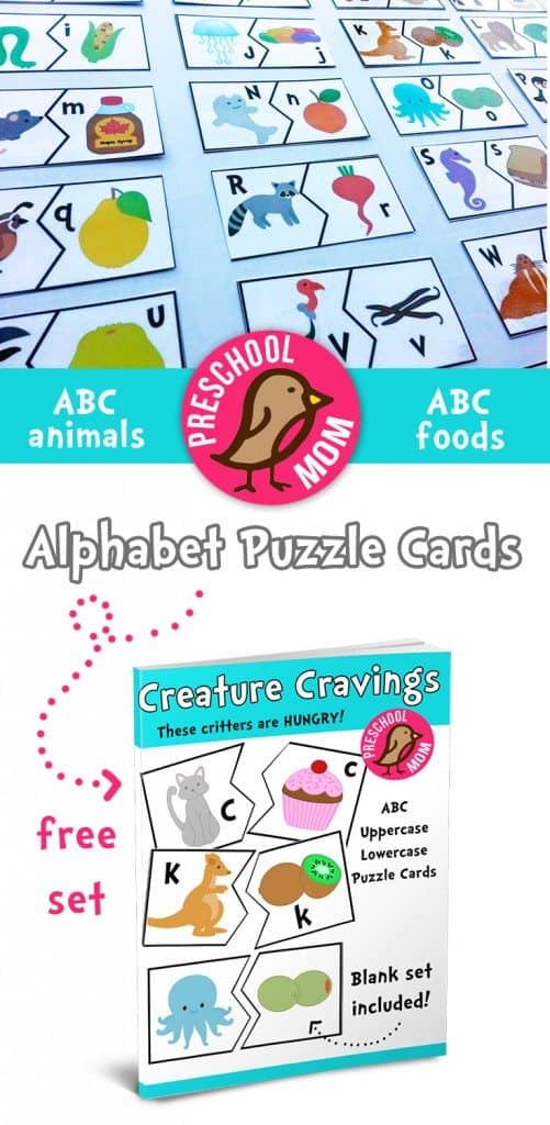 FREE Alphabet Animal Matching Game