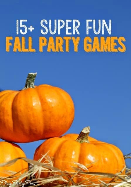 15 Super Fun Fall Party Games