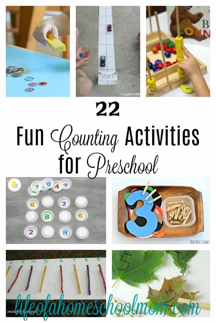 22 Fun Counting Activities For Preschoolers