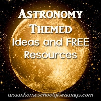 Astronomy Themed Ideas and FREE Resources