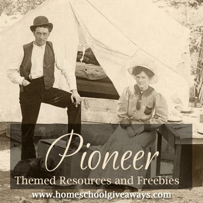 Pioneer Themed Resources and Freebies