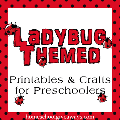 FREE Ladybug Themed Printables and Crafts for Preschoolers