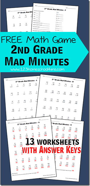 2nd Grade Math Games
