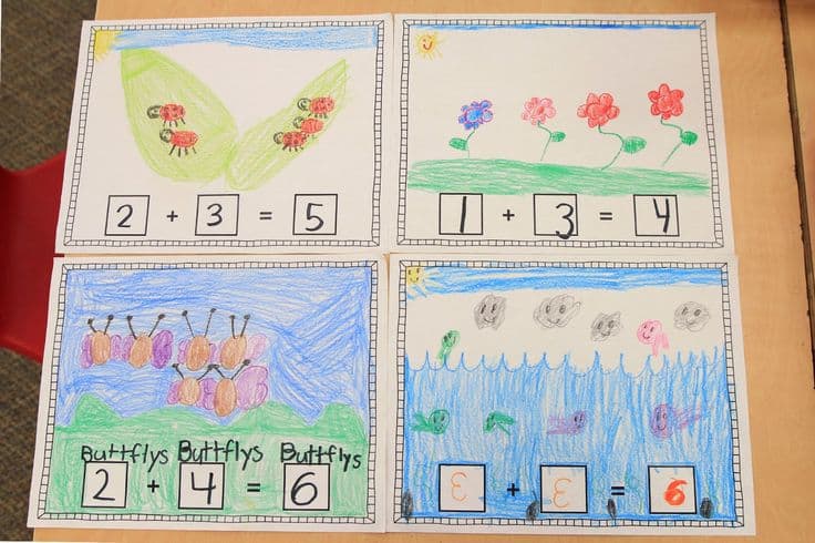 Free Addition Story Template