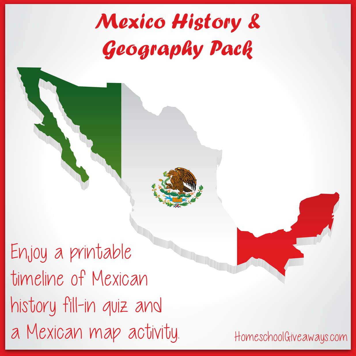 Mexican History and Geography Pack