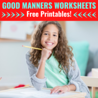 Free Good Manners Worksheets, Lessons & Printables