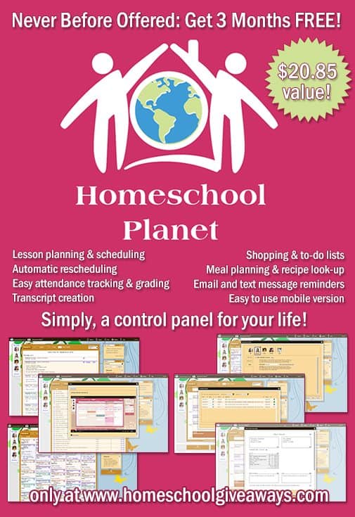 FREE Limited Time BEST Online Planner Ever Homeschool Giveaways free-limited-time-best-online-planner-ever-homeschool-giveaways