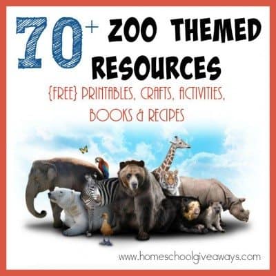 70+ Zoo themed printables, crafts, activities, recipes & MORE!