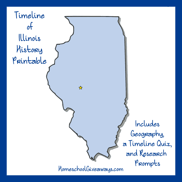 FREE Illinois State History Printable + Crafts, Videos & More