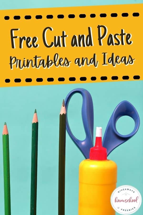 Free Cut And Paste Worksheets Printables