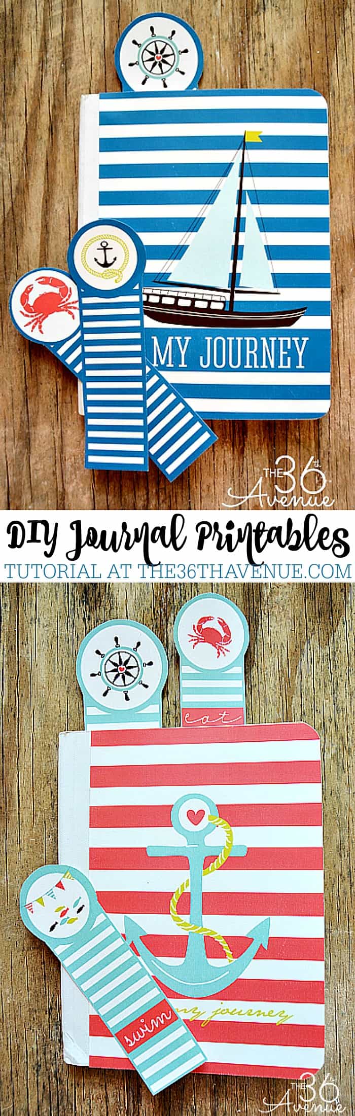 FREE Printable Journal Cover and Bookmark