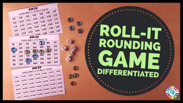 Roll It! FREE Rounding Game