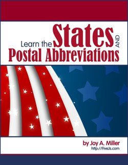 FREE Learn the States and Postal Abbreviations Curriculum