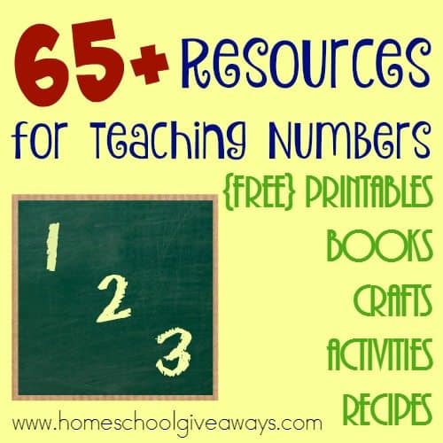 65+ Resources for Teaching Numbers