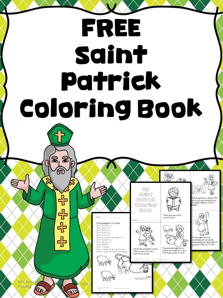 FREE Printable Saint Patrick's Day Coloring Pages