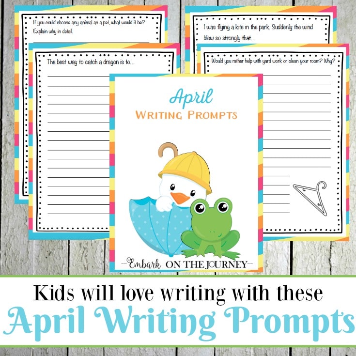 April Journal Prompts