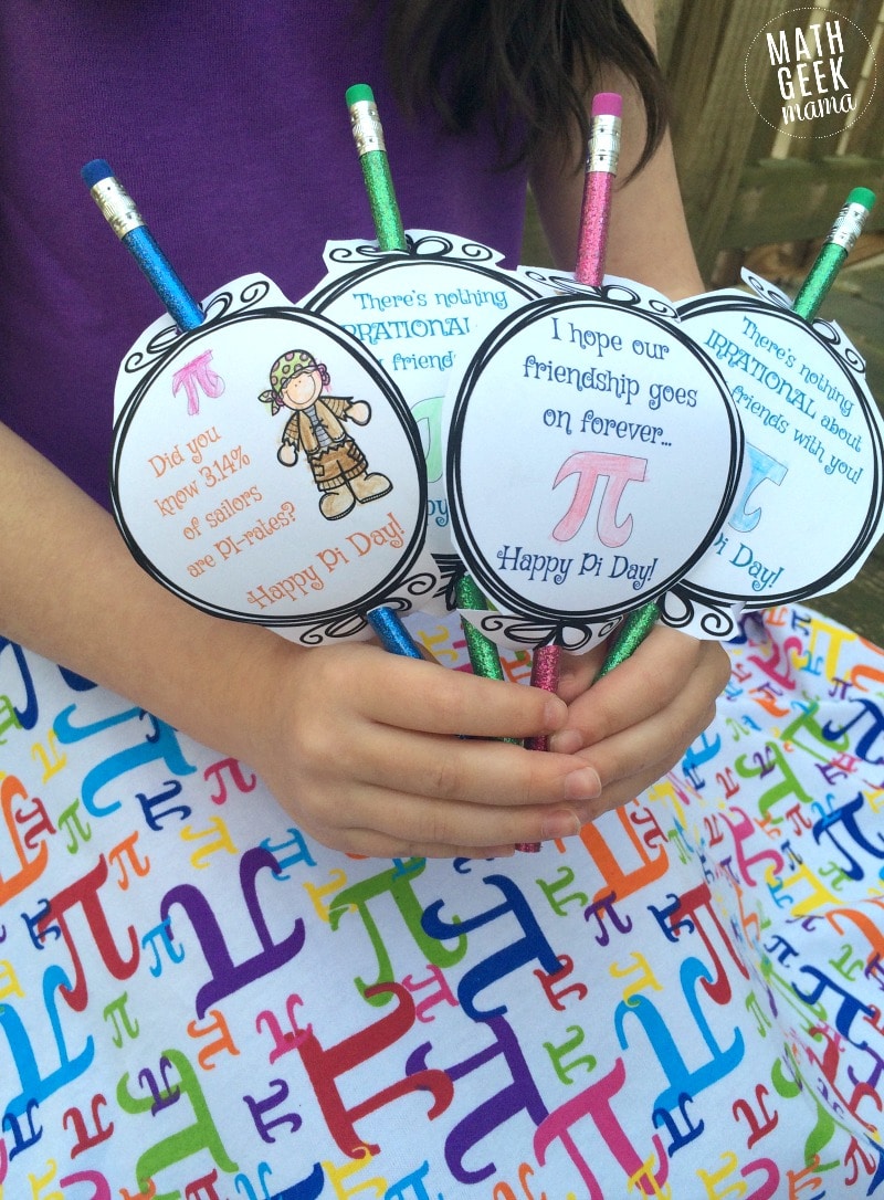 FREE Printable Pi Day Craft for Kids