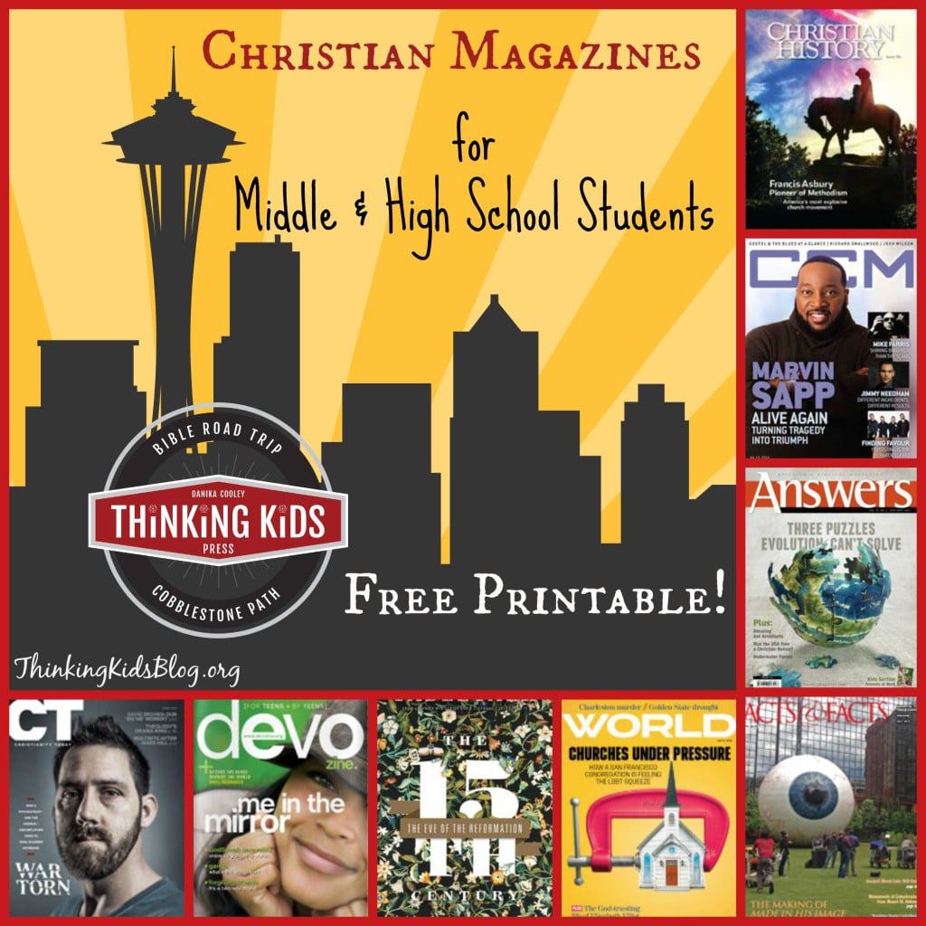 Christian Magazines for Middle/Highschool Students with FREE Printable ...