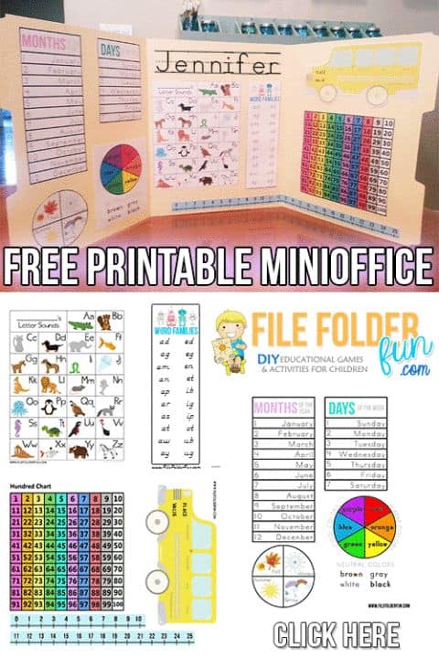 FREE Printable Mini-Office