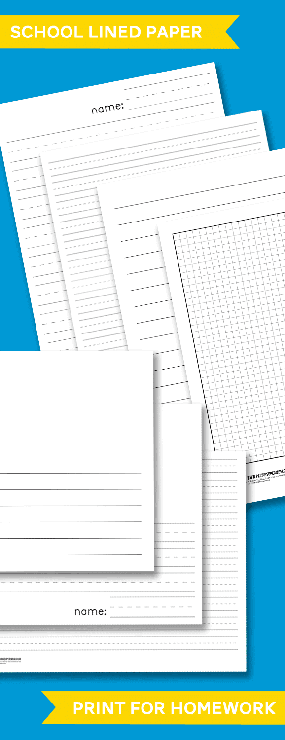 FREE Printable Lined Paper
