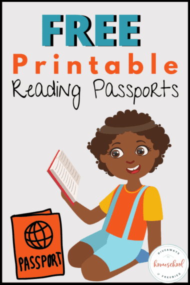 Free Printable Reading Passports for Kids
