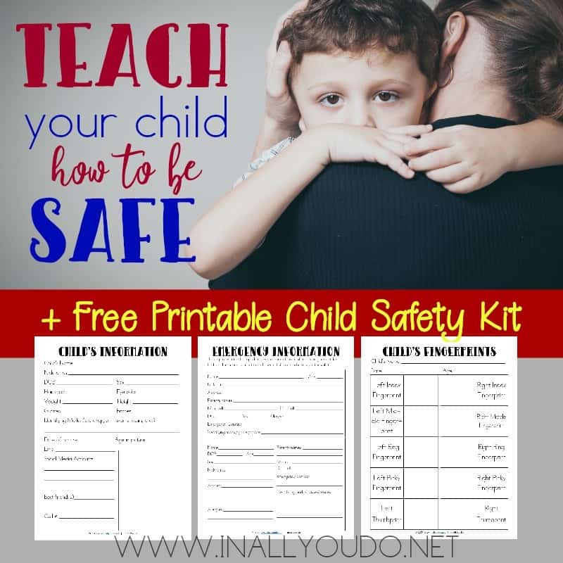Free My Child's Safety Kit