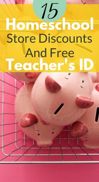 15 Stores that Offer Home Educator Discounts (FREE Printable Teachers ID)
