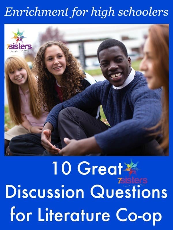 10 Great Discussion Questions for a Homeschool Literature Co-op