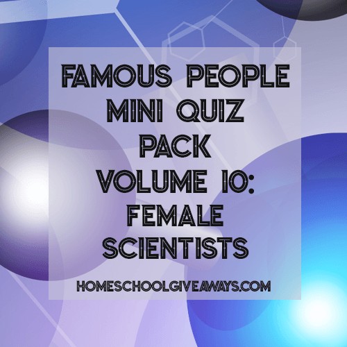 FREE Famous People Mini Quiz Pack Vol. 10 - Female Scientists