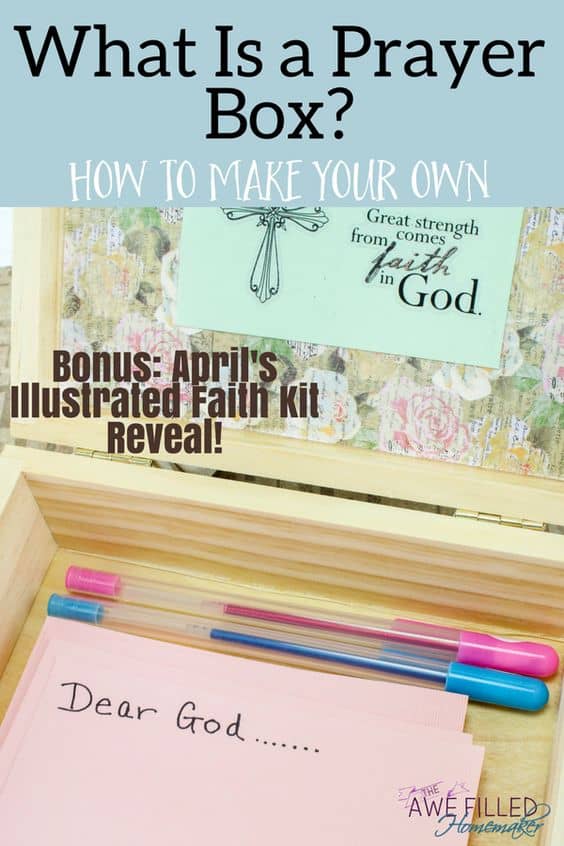 How to Use and Make Your Own Prayer Box