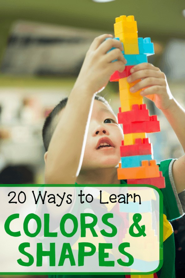 20 Shape and Color Activities for Preschool