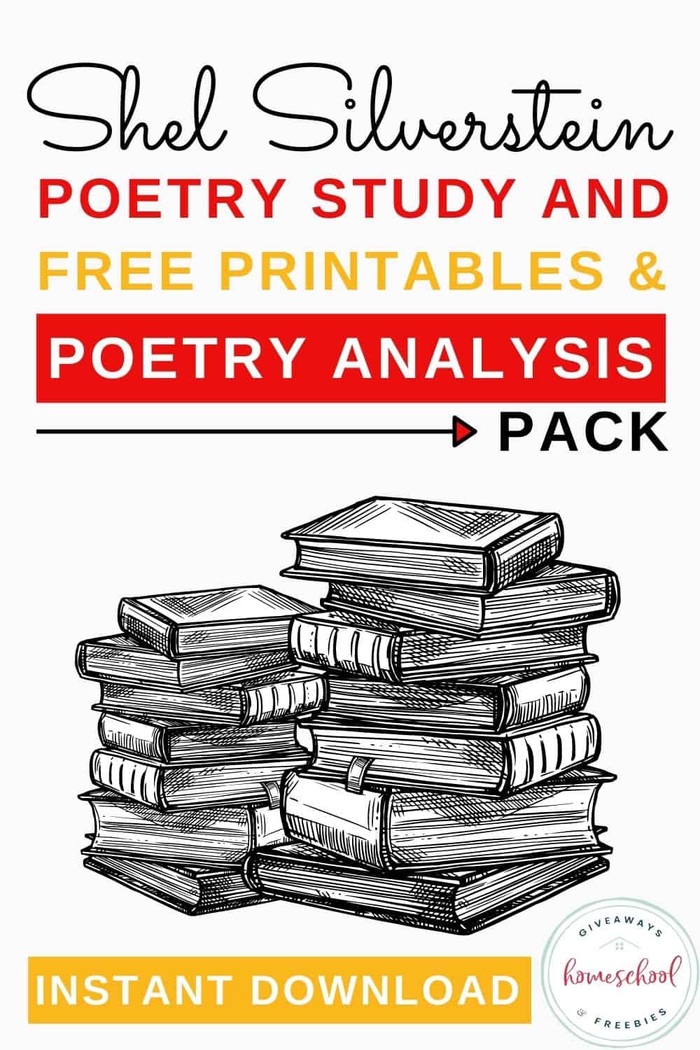 Shel Silverstein Poems: Free Worksheets and Poetry Study Printables