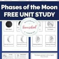 Phases of the Moon and Facts About the Moon for Kids