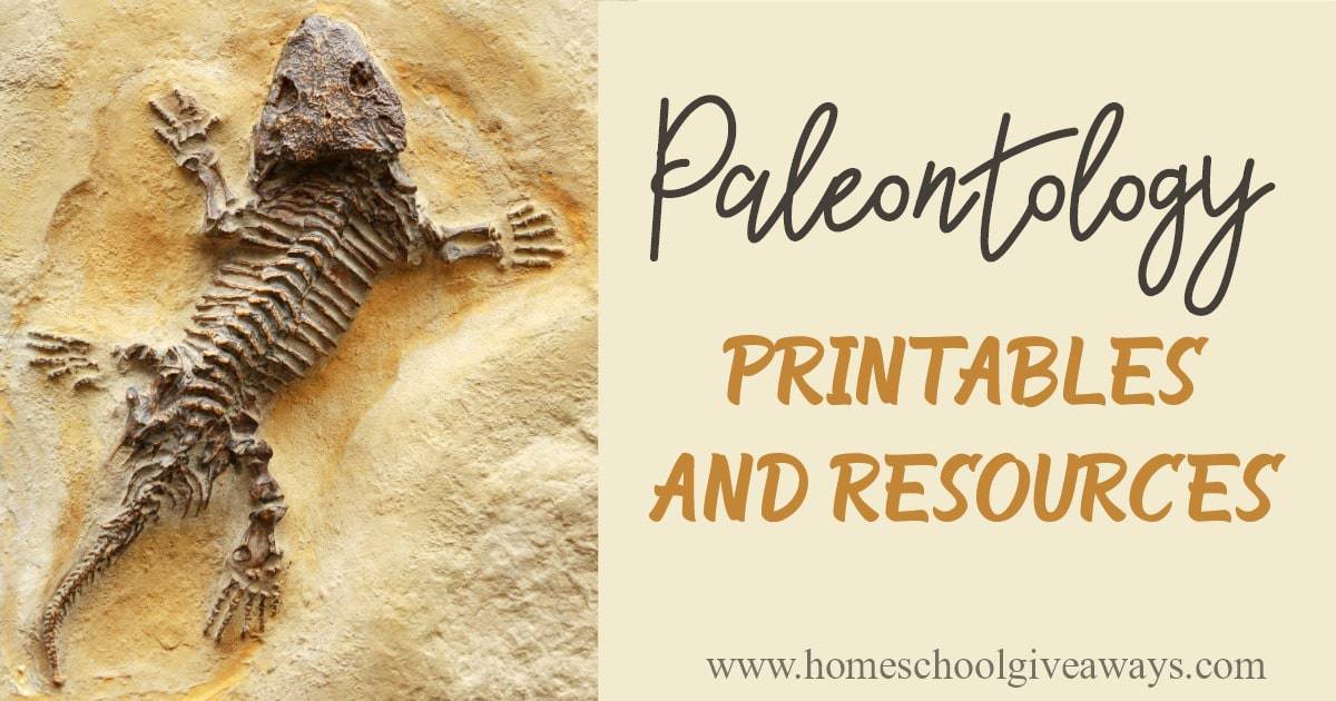 Paleontology Printables And Resources Printables