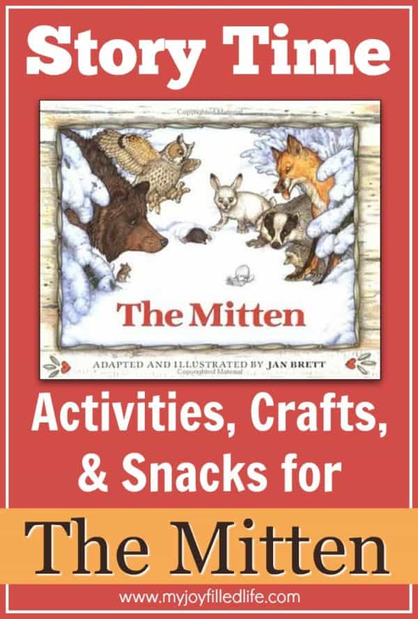 Activities, Crafts, and Snacks for The Mitten by Jan Brett