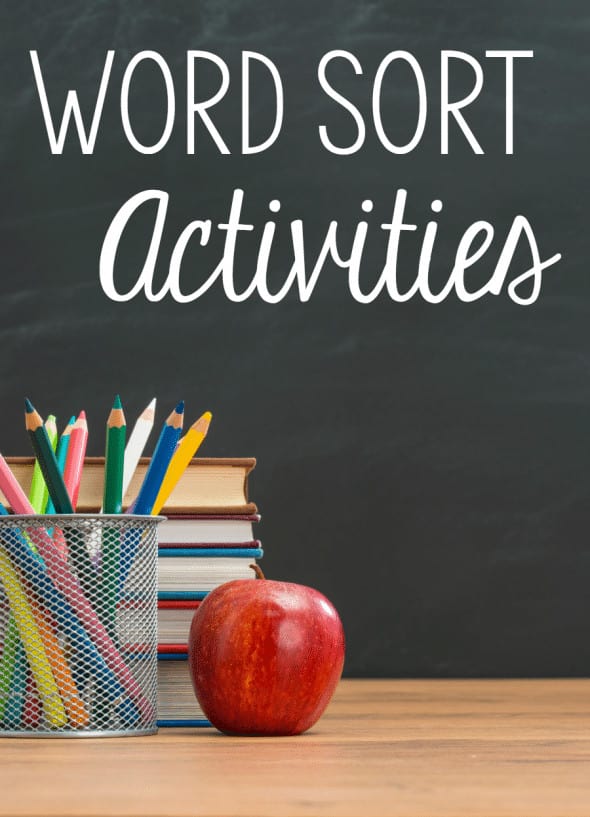 Word Sort Spelling Activities
