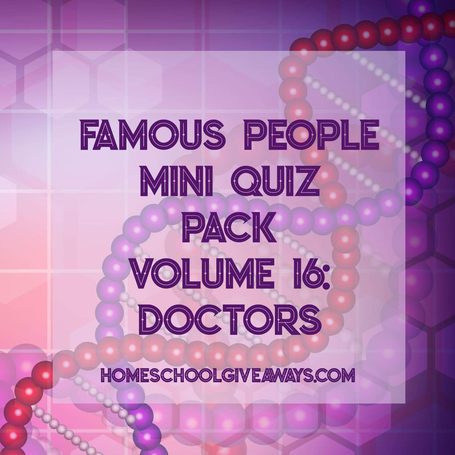 FREE Famous People Mini Quiz Pack Vol. 16 – Doctors