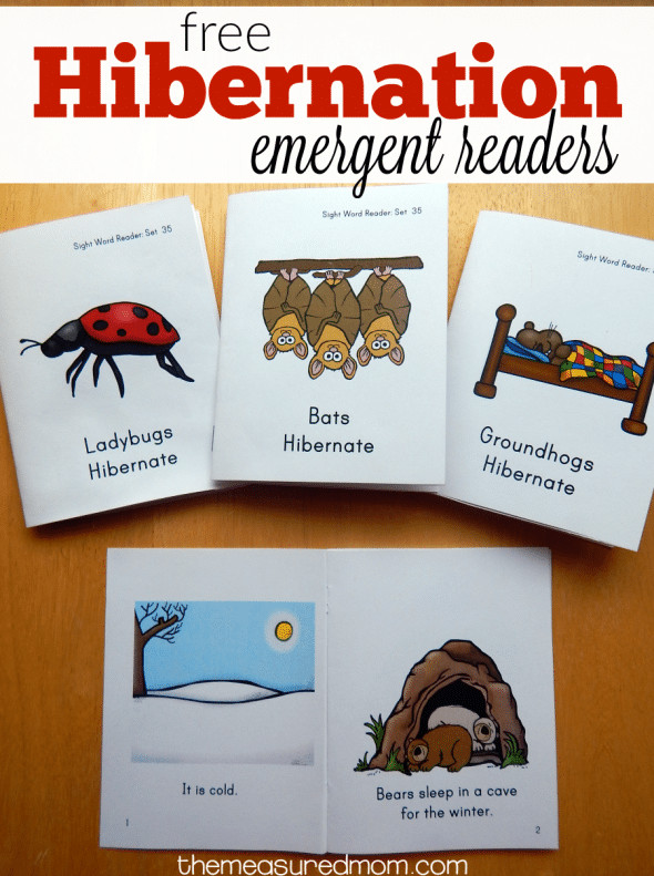 Hibernation – FREE Emergent Reader Books