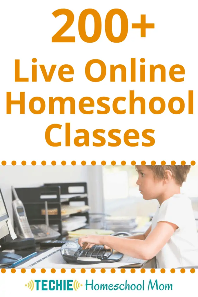 200+Homeschool LIVE Online Classes