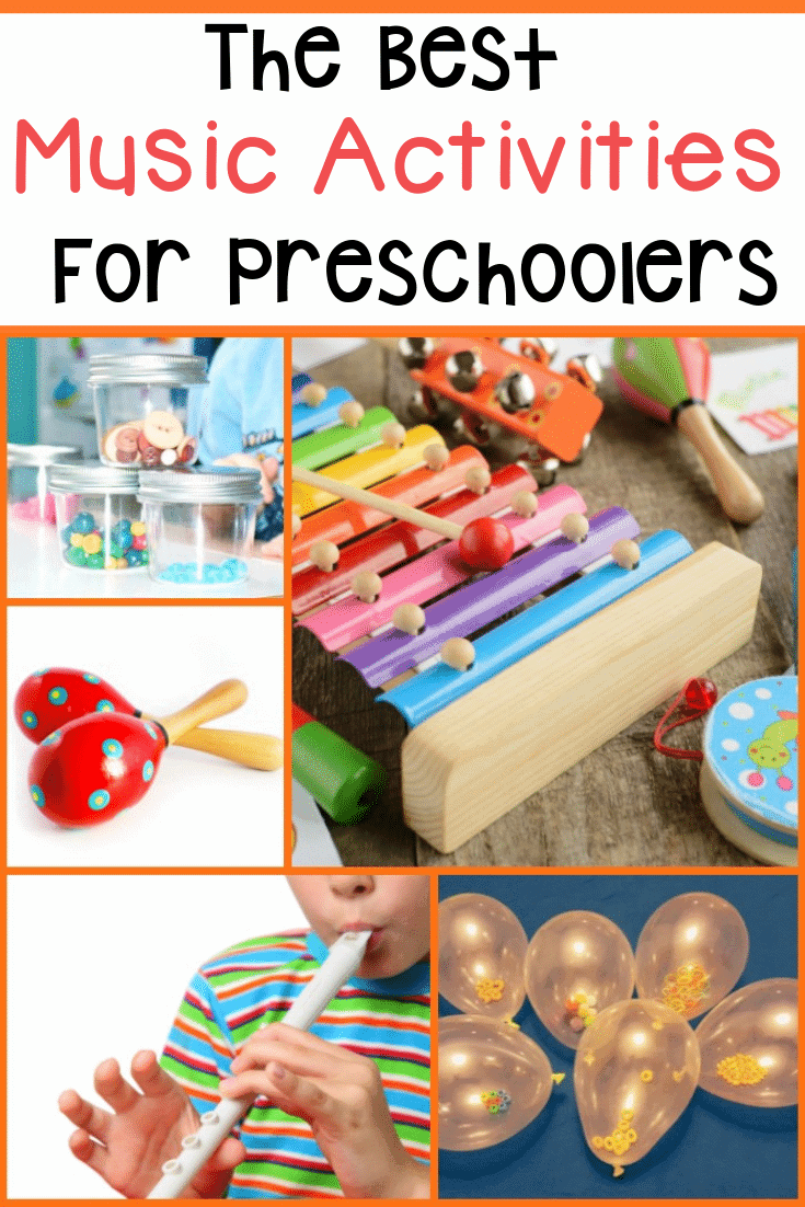 FREE Preschool Homeschool Music Activities