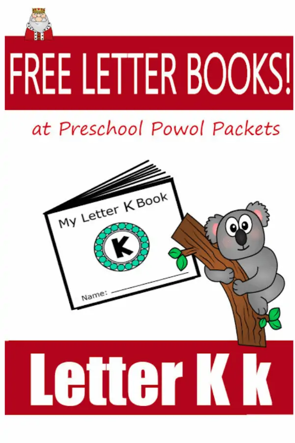 FREE Printable Mini-Book to Teach the Letter K