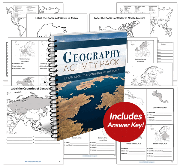 Free Printable World Maps for Geography Practice