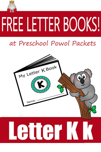 FREE Printable Mini-Book to Teach the Letter K