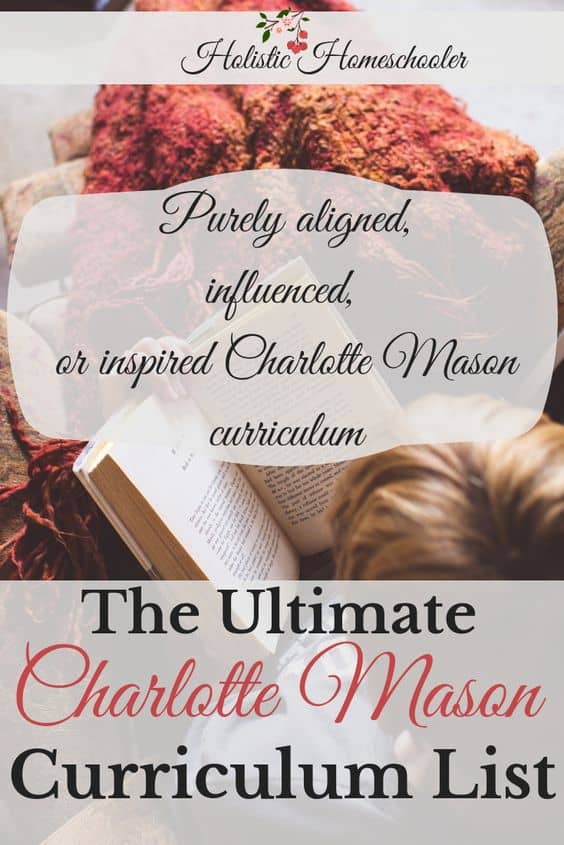 The Ultimate Charlotte Mason Curriculum List