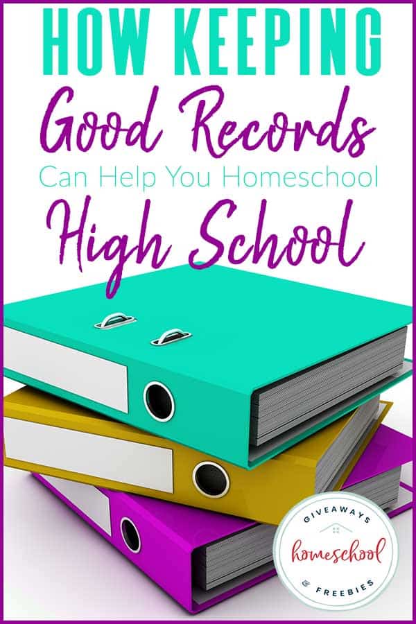 How Keeping Good Records Can Help You Homeschool High School