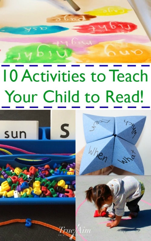 Teaching Your Kids to Read with These Fun Activities