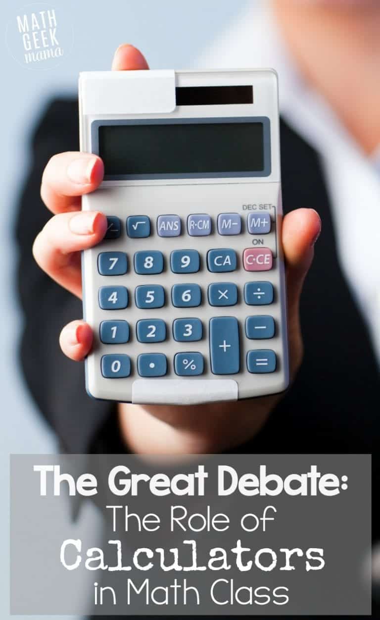 Have You Had the Great Calculator Debate?