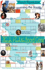 FREE French Revolution Unit Study Game