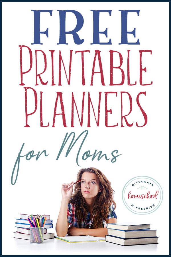 FREE Printable Planners for Moms