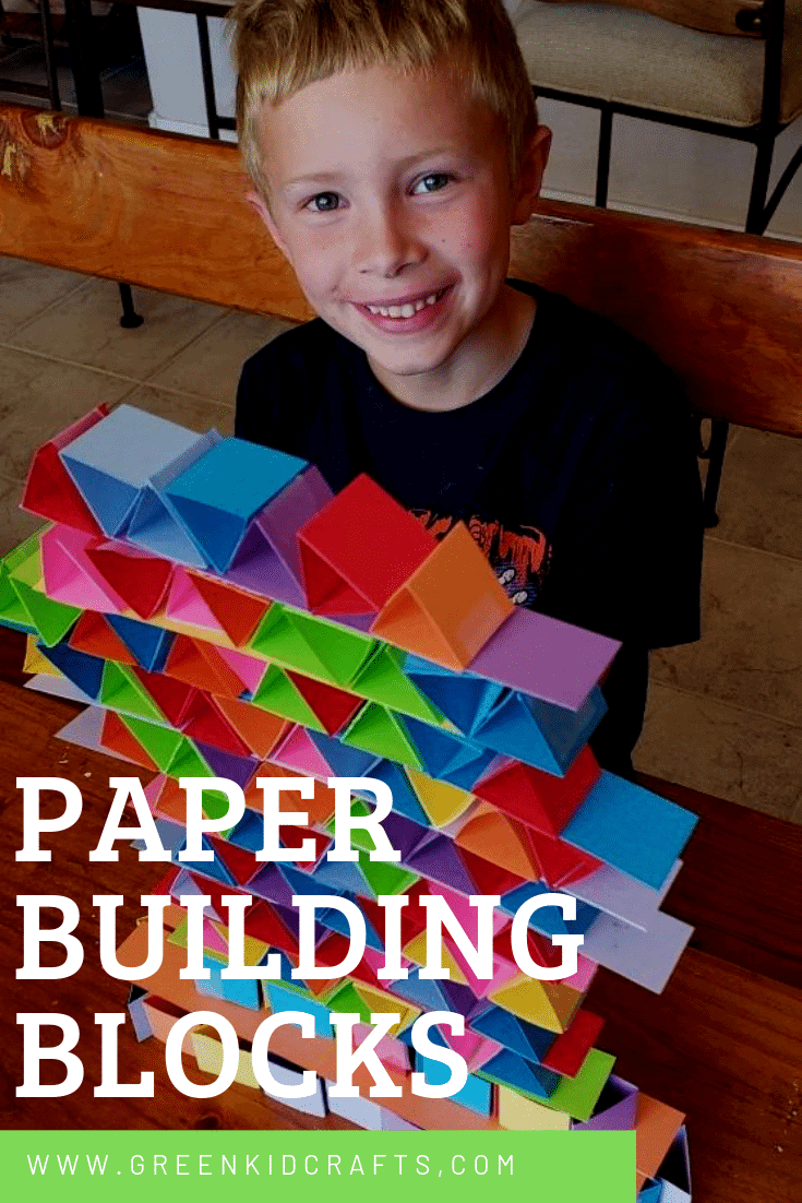 Using Paper Building Blocks for Kids